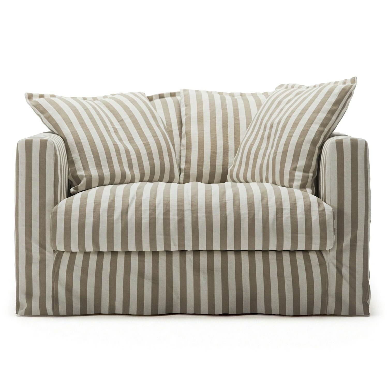 Le Grand Air Love Seat Linne Savage Linen fran Decotique Rum21
